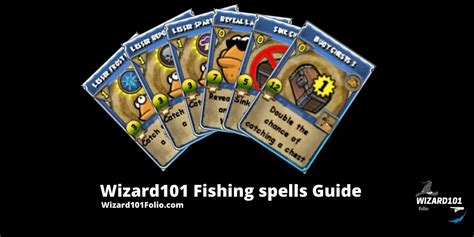 Wizard101 Fishing Spells Guide Full List W101 Folio