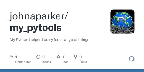 GitHub Johnaparker My Pytools My Python Helper Library For A Range Of Things