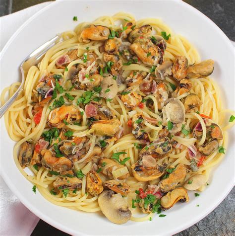 Delicious Creamy Smoked Mussel Pasta A Seafood Delight Smokedbyewe