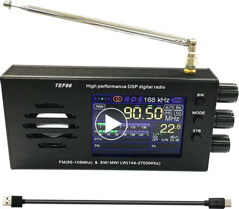 Amazon TEF Portable Shortwave Radio Receiver LW MW SW FM AM HF Full Band Radio Receiver