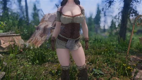 MiniDresses Collection For BHUNP Bodyslide Vanilla Outfit Replacer At