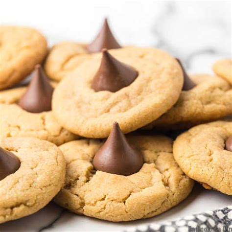 Peanut Butter Cookies With Hershey Kisses Made With Bisquick At Susan