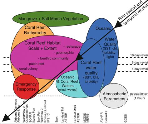 Spatial And Temporal Scales For Mapping And Monitoring Coral Reefs