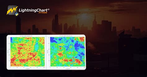 Python Urban Heat Analysis With Lightningchart Python