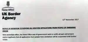 UK Asylum Statement For Zimbabweans That S Circulating On WhatsApp Is Fake
