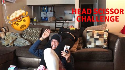 Head Scissor Challenge Youtube