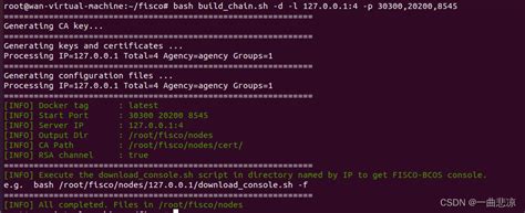 Fisco Bcos使用docker部署区块链docker 区块链完整系统 Csdn博客