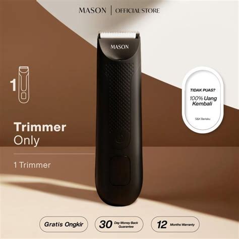 Jual The Mason Trimmer Alat Cukur Bulu Kemaluanarea Sensitif