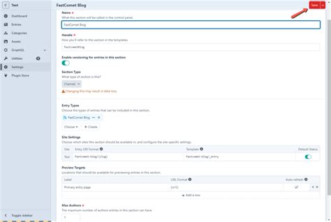 Entries • Craft Cms Tutorial Fastcomet