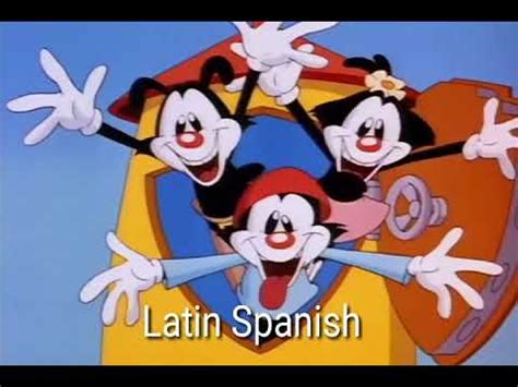 Animaniacs Intro Multilanguage Youtube