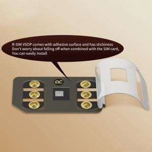 R Sim Vsop Unlocking Sim Card For Ios Compatibility With Iphone To Pro Max Martview