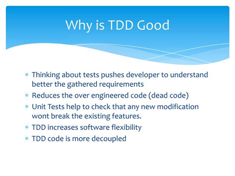 unit testing and test driven development using vs pptx