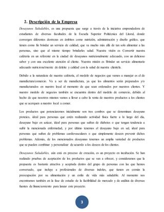 58767697 Plan De Negocios Desayuno Saludable Docx