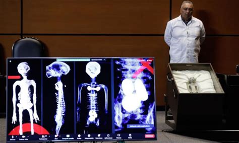 Jaime Maussan Presenta Seres No Humanos Momificados En Cámara De