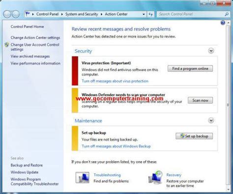 Windows Action Center Respond Customize Or Disable Windows Action Center