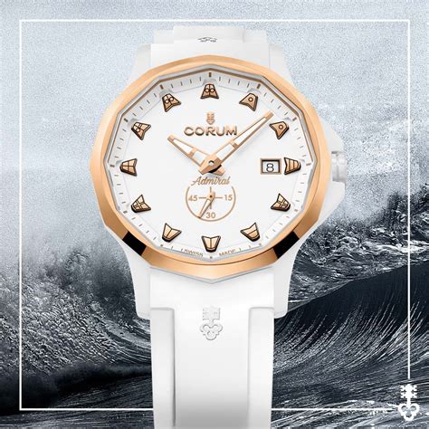 Новинка от швейцарского бренда Corum: керамические часы Admiral 42