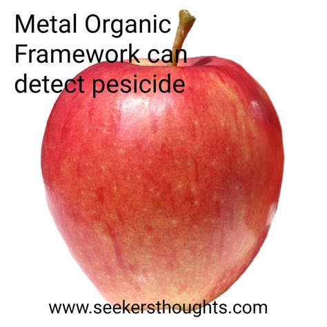 Metal Organic Framework Mof Pesticide Identification Seekers Thoughts