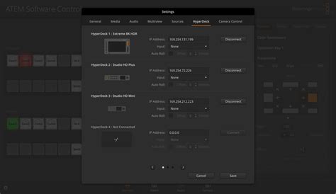 Atem Mini Software Control Blackmagic Design