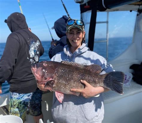 Womens Record Tautog Caught In Maryland On The Water