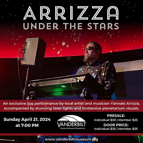 Arrizza Under The Stars Earth Day Summer Benefit Vanderbilt Museum