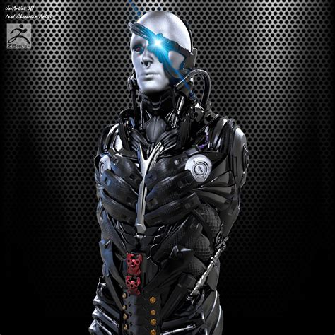 Artstation Design Cyborg Male