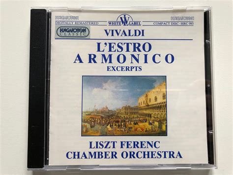 Antonio Vivaldi Lestro Armonico Op3 Hrc Recording Audio Cd 1988