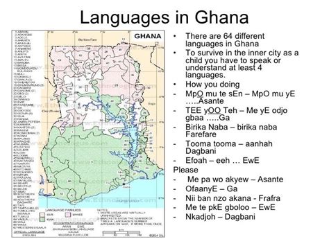 Official Language Of Ghana Language Of Instruction Country Profile