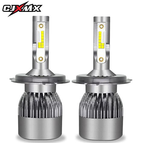 Cjxmx H1h4 H7 H11 9012 9005hb3 9006hb4 Led Headlight Bulb Csp 10000lm