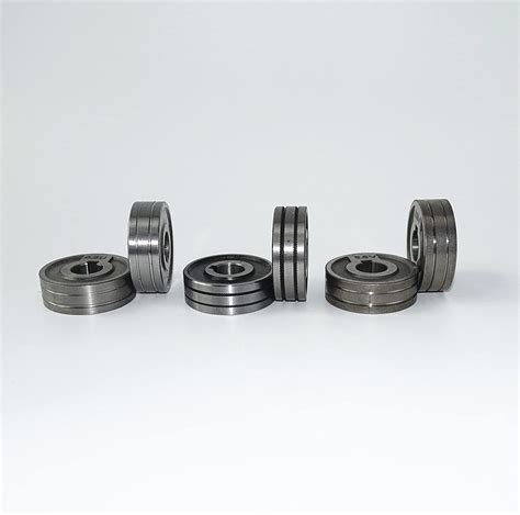 Yesqmi Mig Welding Wire Feeding Roll V U Knurl Groove 0 6 0 8mm 0 8 1 0mm Size