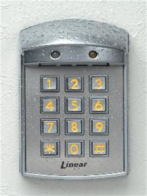 Linear AK W Keypad Linear AK W Weather Resistant Keyless Entry Unit