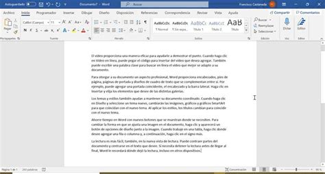 Haz magia Esta función de Word permite crear un texto falso