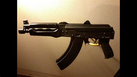 Zastava Pap M92 Ak Pistol Ebony Handgrips Customization Youtube