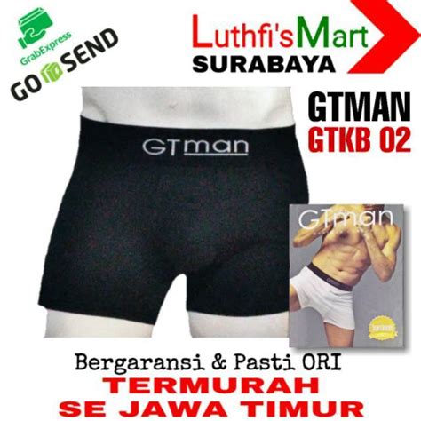 Jual LUMA CELANA DALAM PRIA BOXER GTMAN GTKB GARANSI ORI Sempak Pria Boxer Pria Pakaian