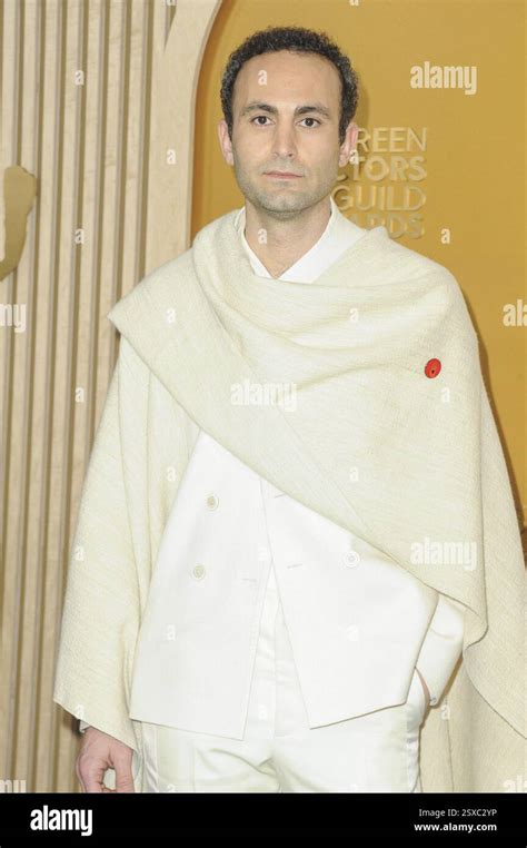 Khalid Abdalla At Arrivals For The 31st Annual Screen Actors Guild Sag Awards Part 1 Shrine