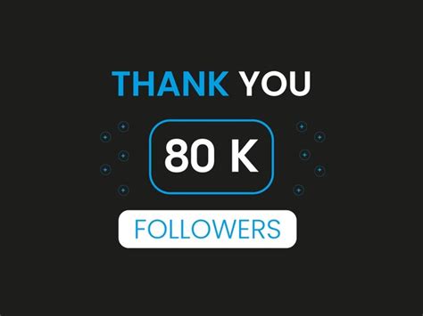 Premium Vector Thank You Followers