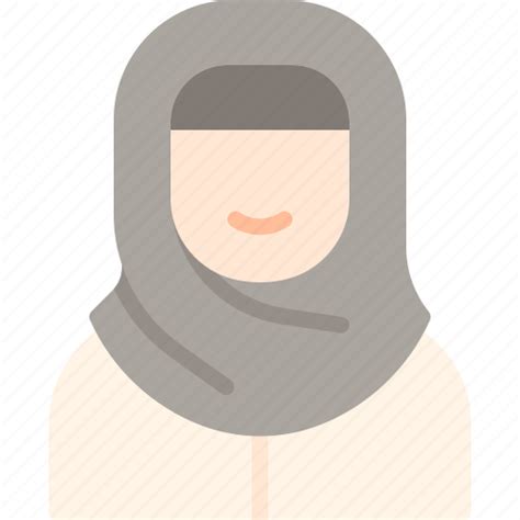 Muslimah Hijab Islam Girl Woman Icon Download On Iconfinder