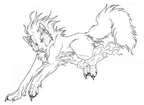 Раскраски Волк Аниме 67 фото