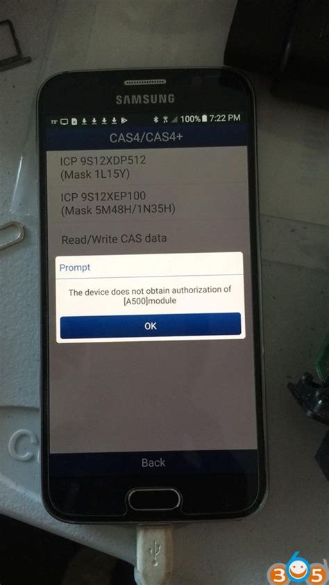 Yanhua Mini Acdp Not Obtain Authorization 500 Module Solution Car Key