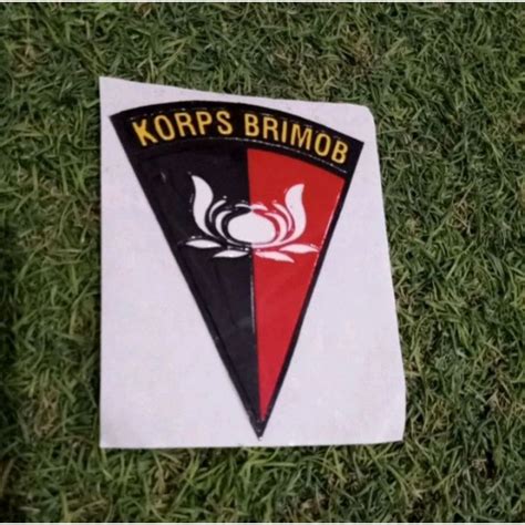 Jual Stiker Embos Timbul Logo Korps Brimob Shopee Indonesia