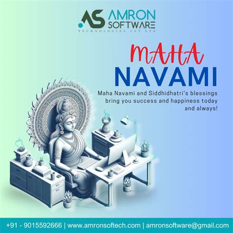 Amron Software Technologies Pvt Ltd On Linkedin Mahanavami Blessings Success