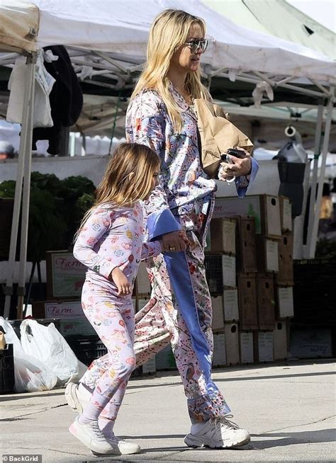 Kate Hudson And Her Five Year Old Daughter Rani Twin In Adorable