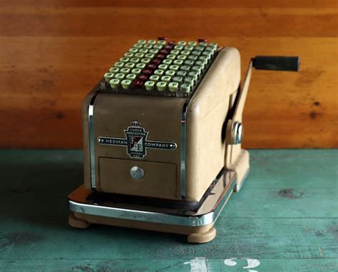 Fande Check Protector The Lightning Vintage Check Writer Etsy