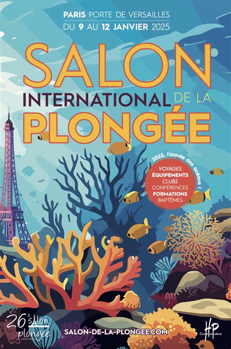 26ÈME SALON INTERNATIONAL DE LA PLONGÉE SOUS MARINE MARINE OCÉANS