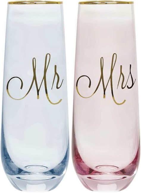 Uk Stemless Champagne Flutes