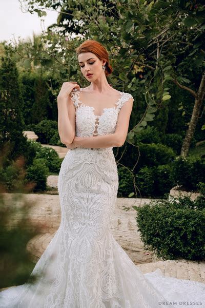 Lace Mermaid Wedding Dress Anastasia Dream Dresses By Pmn Dream