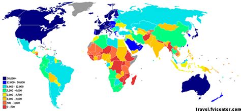 Gdp Per Capita World Map