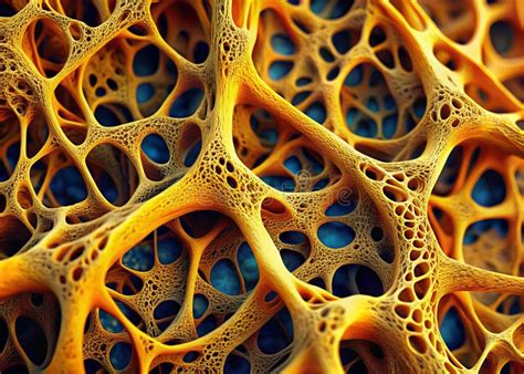 Intricate Mammalian Bone Structure Stock Illustrations 4 Intricate