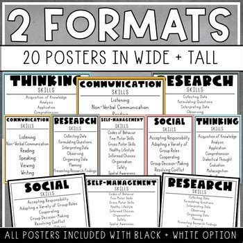 IB PYP Approaches To Learning Boho Theme By Fifth Is My JAM TpT