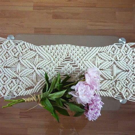 Macrame Table Runner Etsy