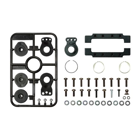 Tamiya Aluminium Dual Servo Mount And Hi Torque Servo Saver For 1 14 Tr